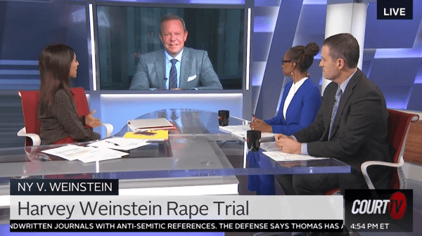 Video: Mark Tate on Court TV - The Weinstein Trial 1/15/20 | Tate Law ...